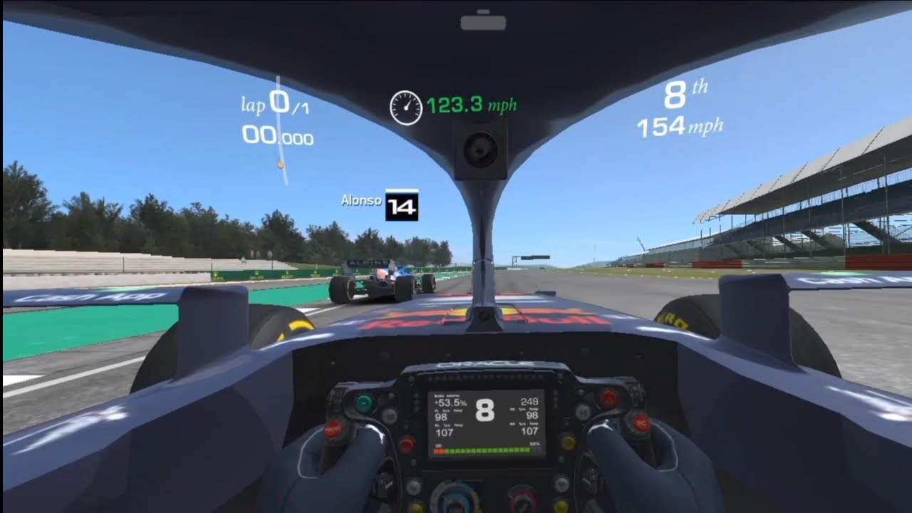 Real Racing 3 - F1 RED BULL RACING RB16B - Cockpit View | Gameplay ...
