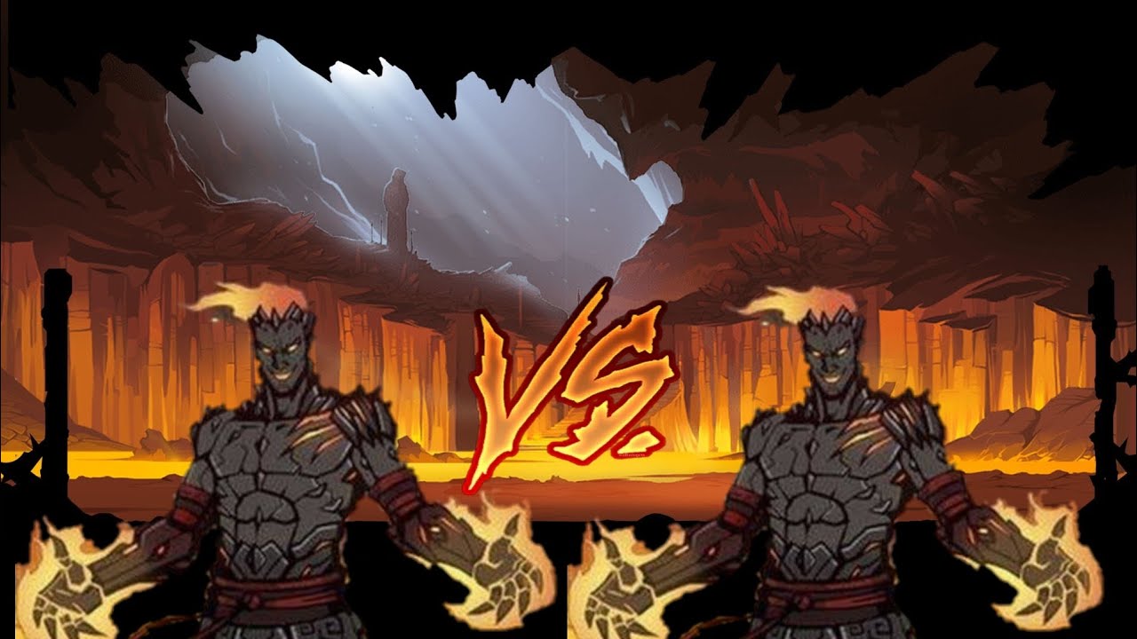 VOLCANO 🆚 VOLCANO || shadow fight 2 | UNDERWORLD - YouTube