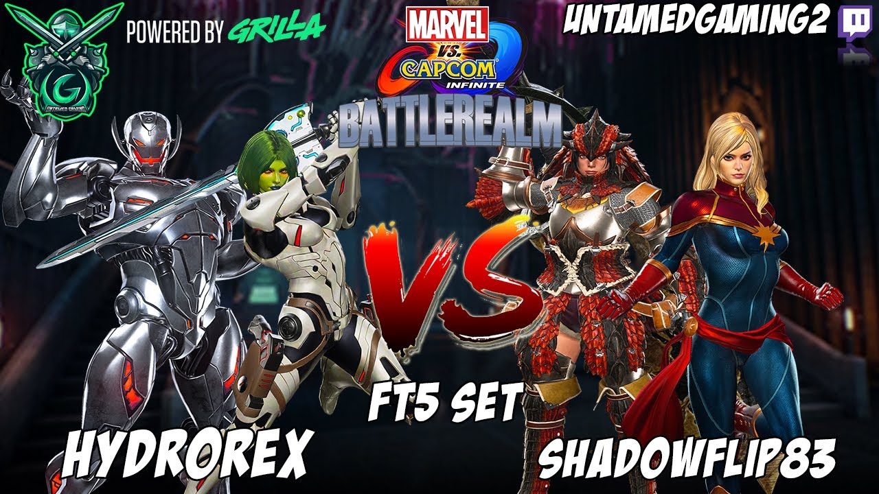 MVCI BattleRealm - Hydrorex VS ShadowFlip83 FT5 Set - YouTube