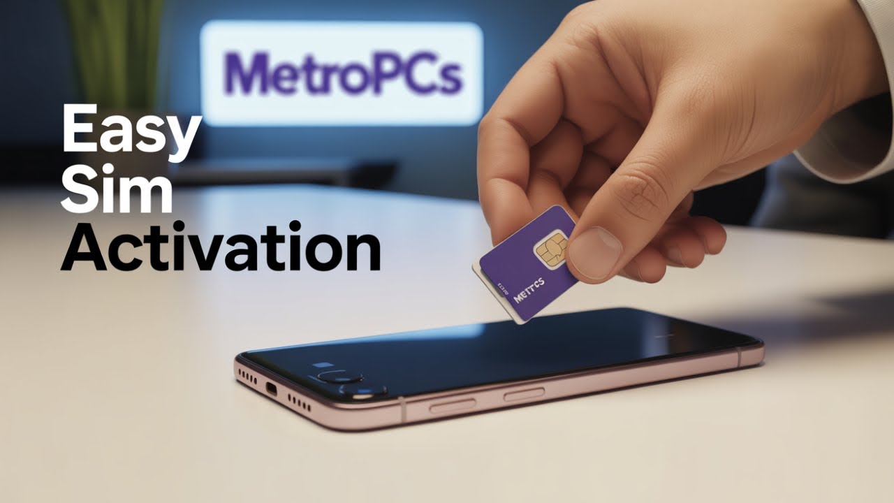 How To Activate MetroPCS SIM Card - easy steps - YouTube