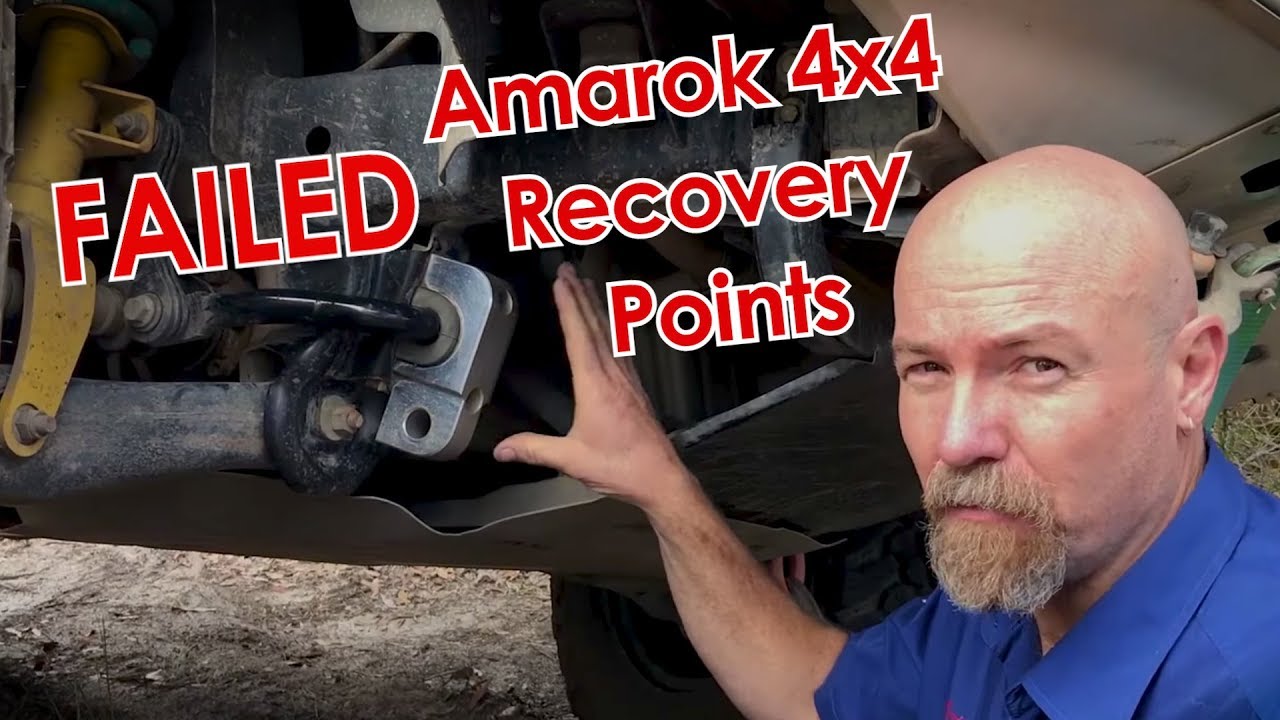 Failed Amarok 4x4 Front Recovery Points - YouTube