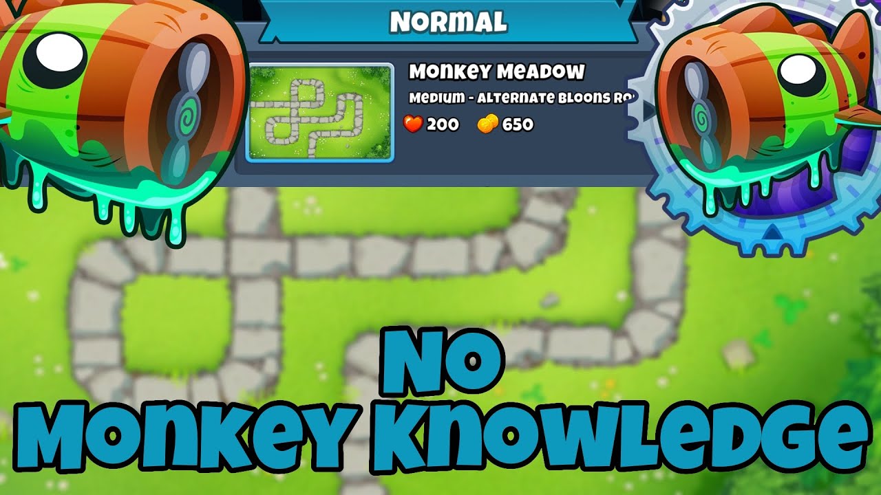 Bloonarius Tutorial || No Monkey Knowledge || Monkey Meadow - BTD6 ...