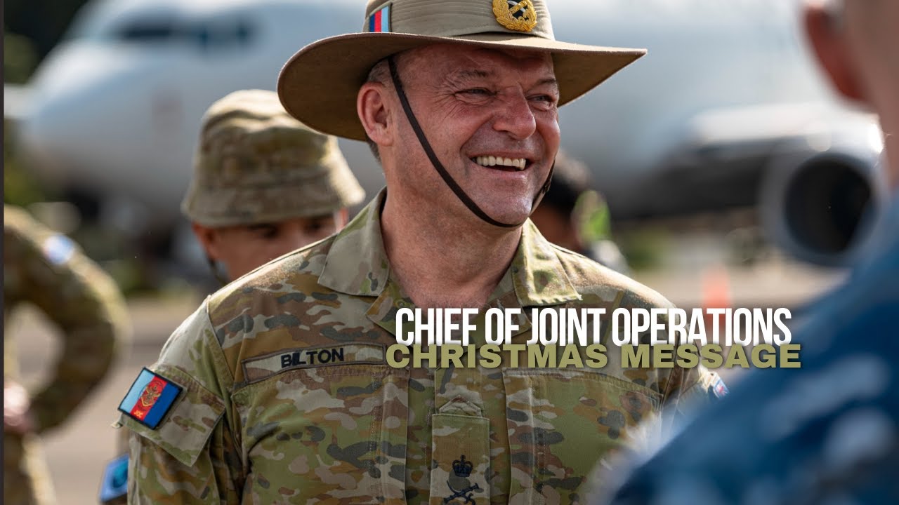 ADF | Chief of Joint Operations Christmas Message - YouTube