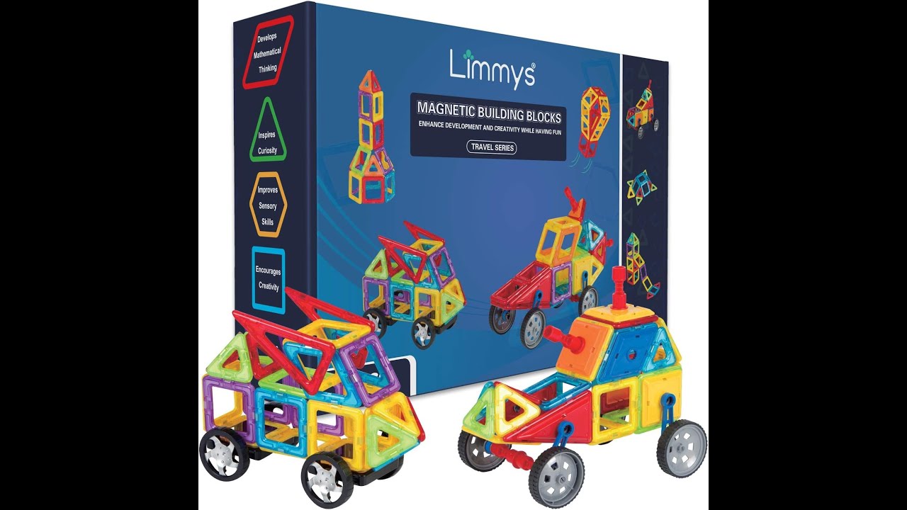 Limmy's Magnetic Building Block || Rocket & House Build - YouTube