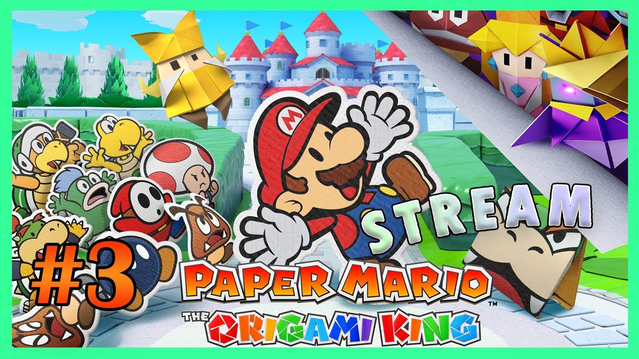 Paper Mario: The Origami King Stream - Sailing Adventure - YouTube