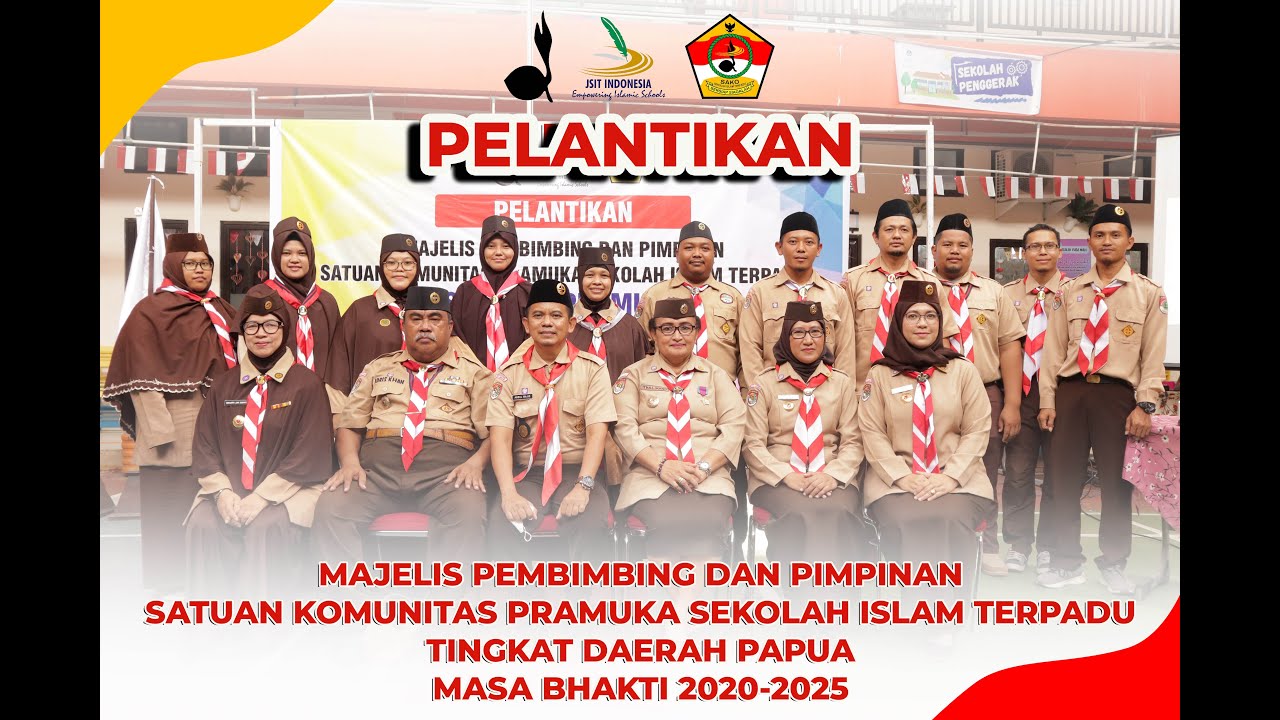 Pelantikan Sako Pramuka SIT Papua - YouTube