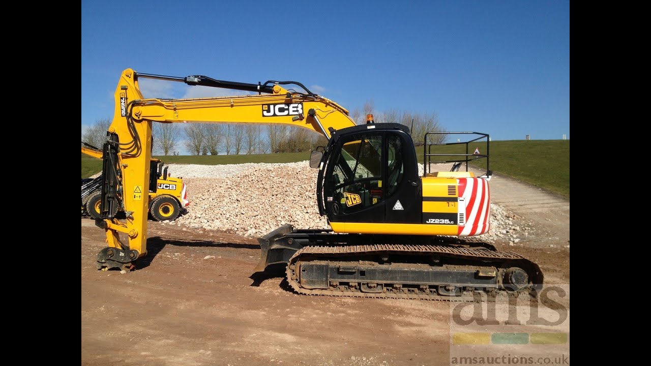 JCB JZ235 Excavator - YouTube