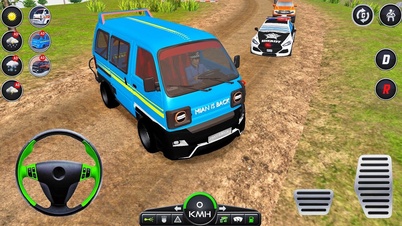 Van Driving Simulator Games 2025 - Public Minibus Realistic Driving ...