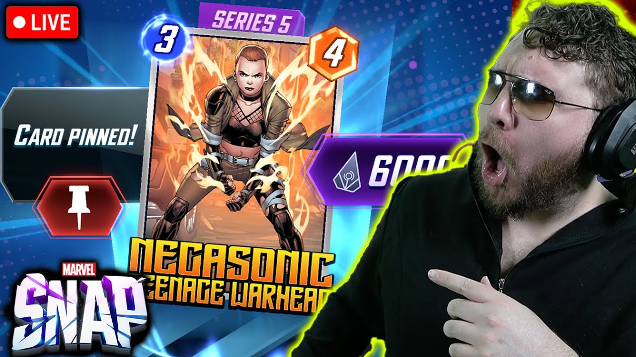 EXPLODING the Marvel Snap Meta with Negasonic - Gameplay Testing LIVE ...