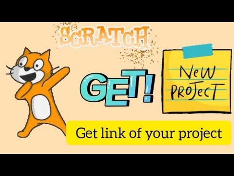 How to get link of project in scratch how to share project in scratch ...