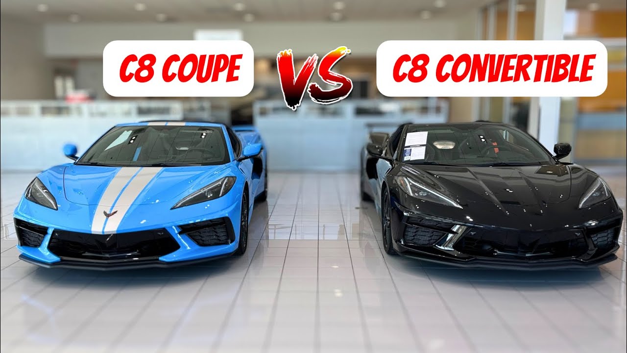 Should You Buy A Convertible Or Coupe Corvette? Let's See The ...
