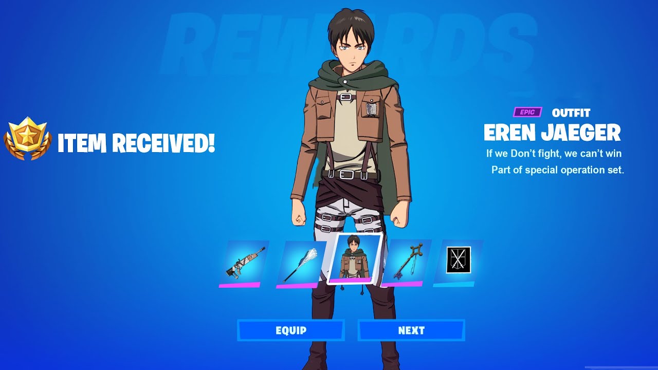 How To Complete Eren Jaeger Quests in Fortnite - All Eren Jaeger ...
