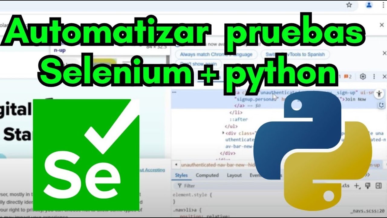 AUTOMATIZAR PRUEBAS SELENIUM + PYTHON - YouTube