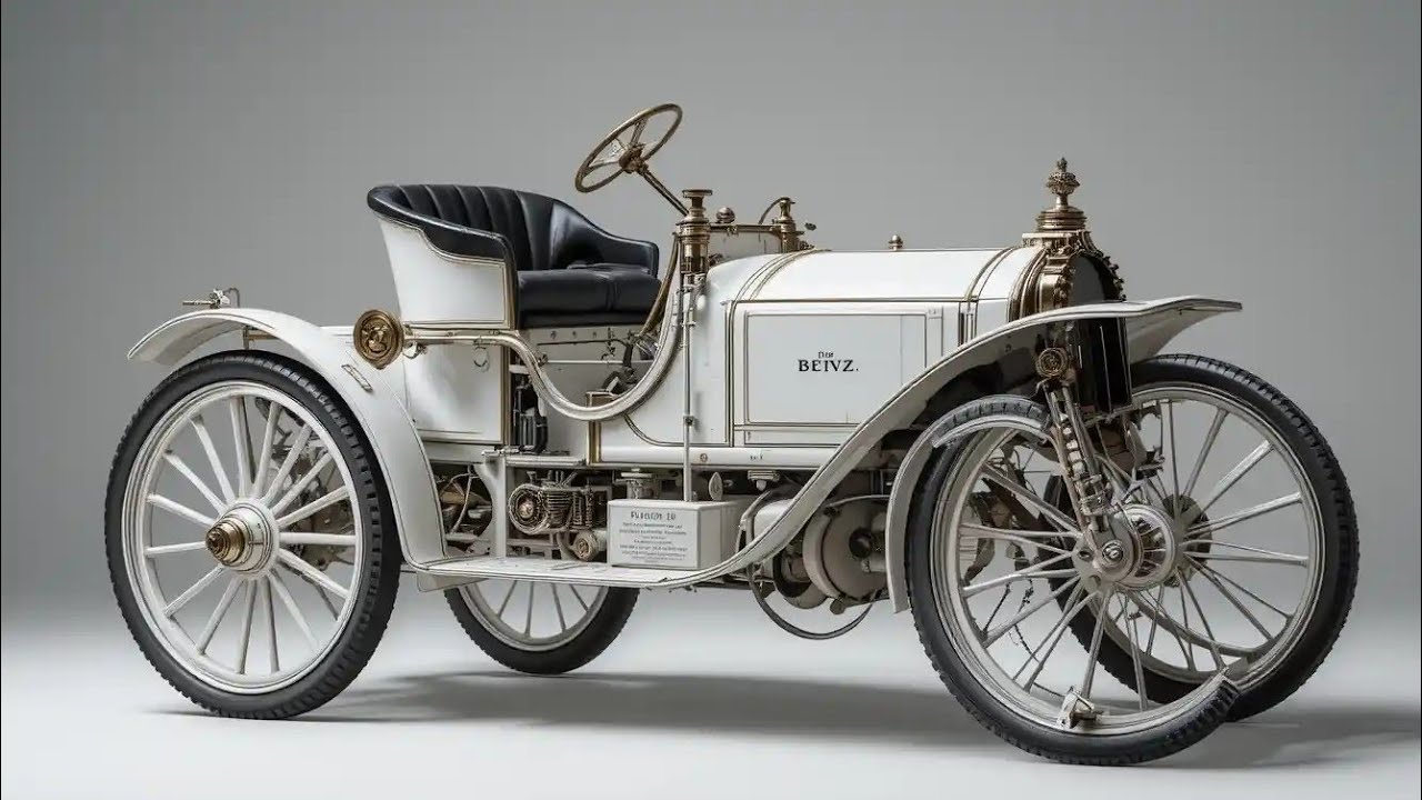 1885 Benz Patent-Motorwagen: World's First True Automobile - YouTube