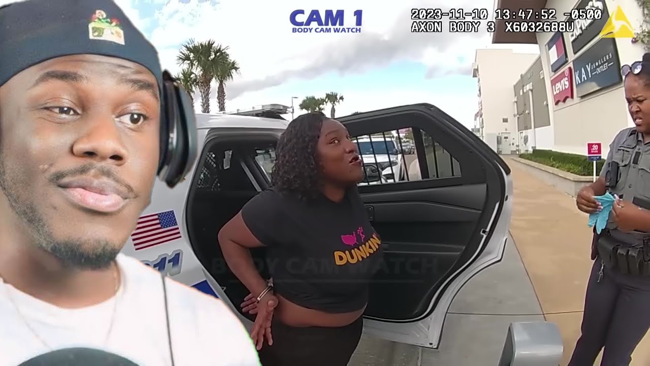 iTzRease reacts to Woman Bodying a Pole trying to run from Cops - YouTube