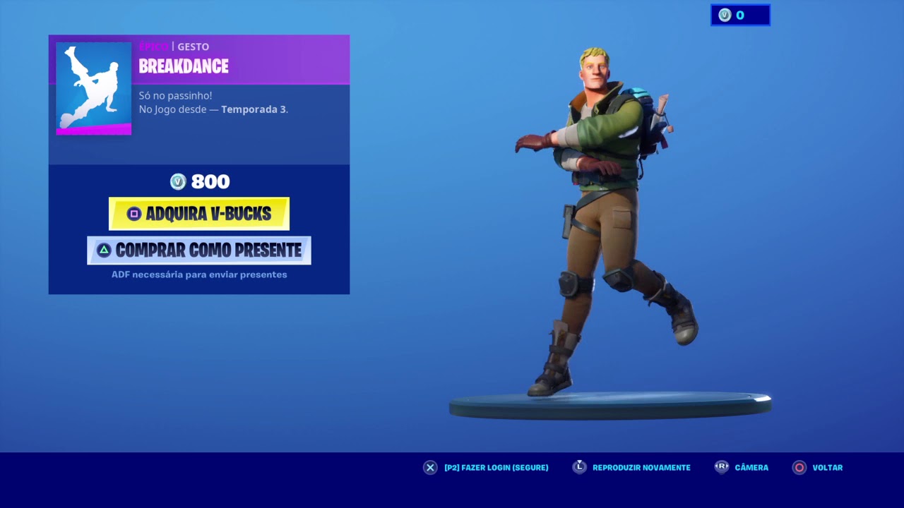 BREAKDANCE DANCE FORTNITE - YouTube