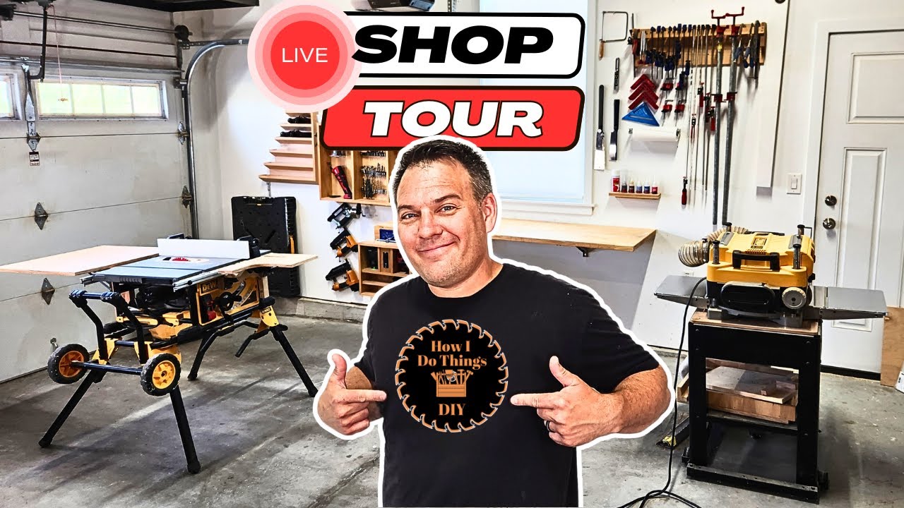 LIVE Shop Tour + Tool Talk -Ask Your Questions! - YouTube