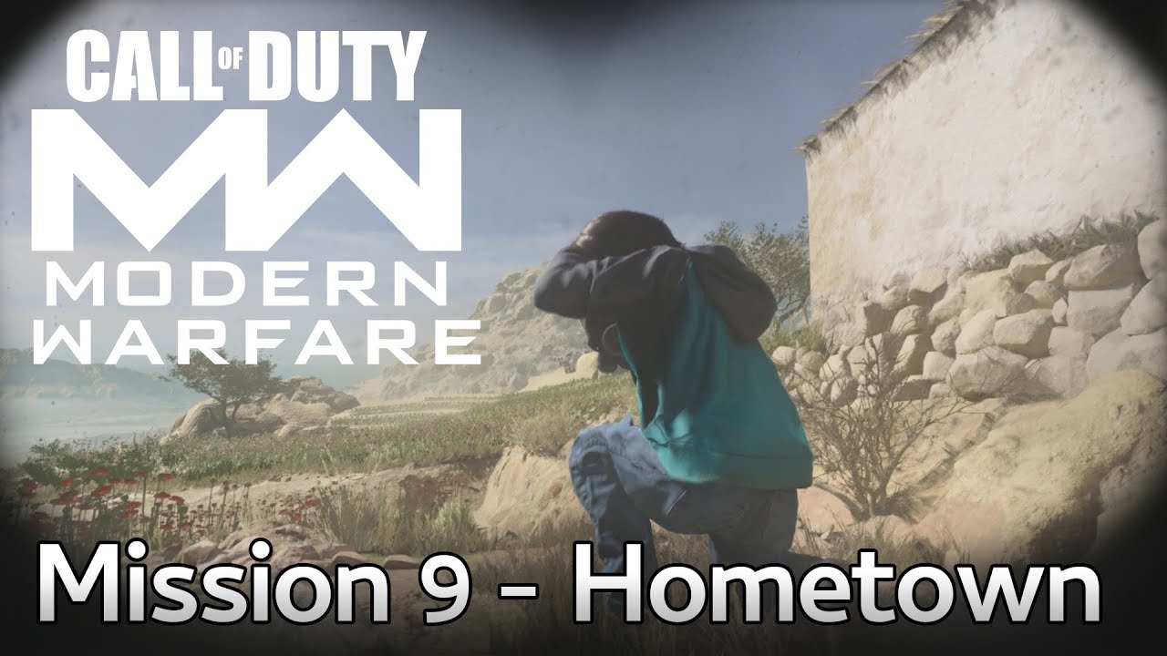 Call of Duty: Modern Warfare - KIDS/CHILDREN Mission 9 Hometown - Story ...