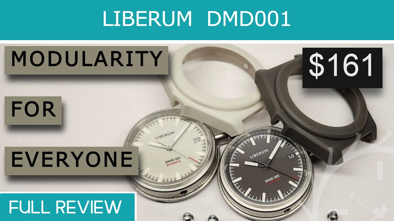 LIBERUM DMD001 Modular watch - Full Review - YouTube