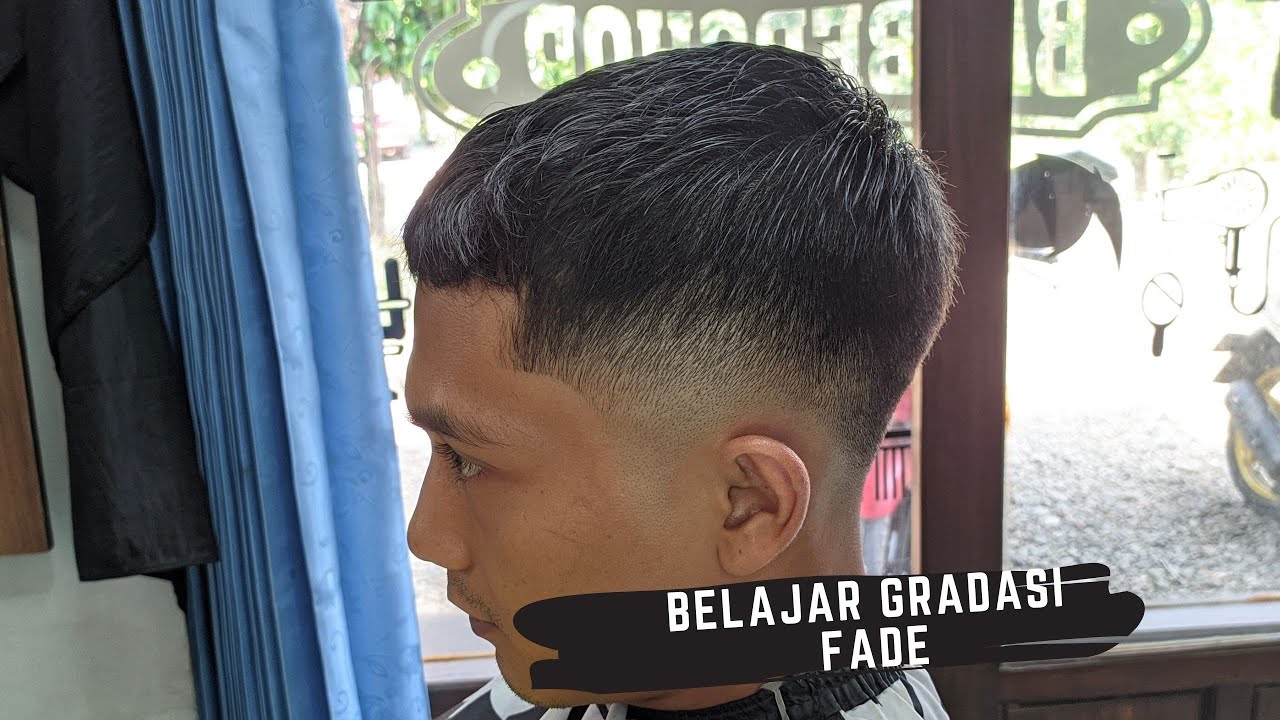 TUTOR MIDE FADE | #haircut #haircutting #hairstyle - YouTube