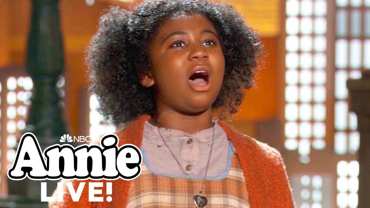 All the Tomorrows | Annie Live! - YouTube