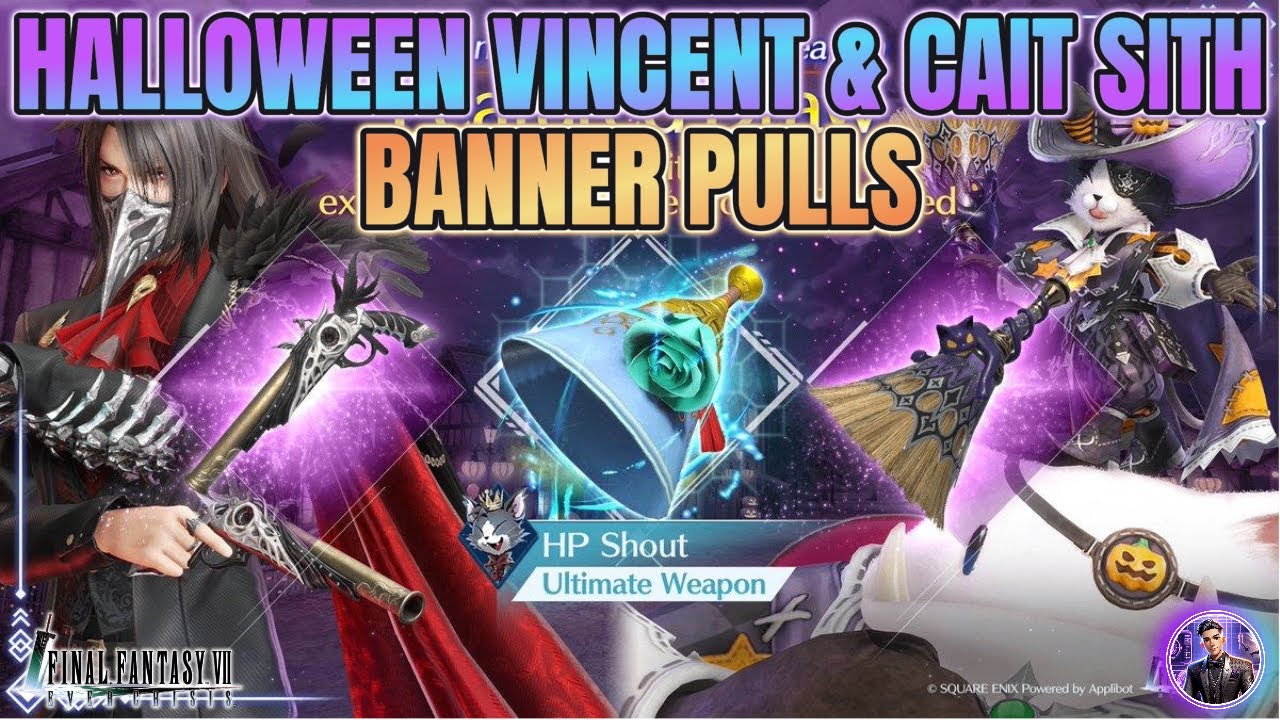 [Final Fantasy 7 Ever Crisis] HAPPY HALLOWEEN PART1! Vincent & Cait ...
