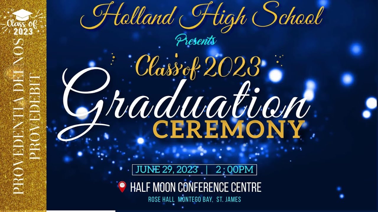 Holland High School Graduation Ceremony || Half Moon Conference Center ...