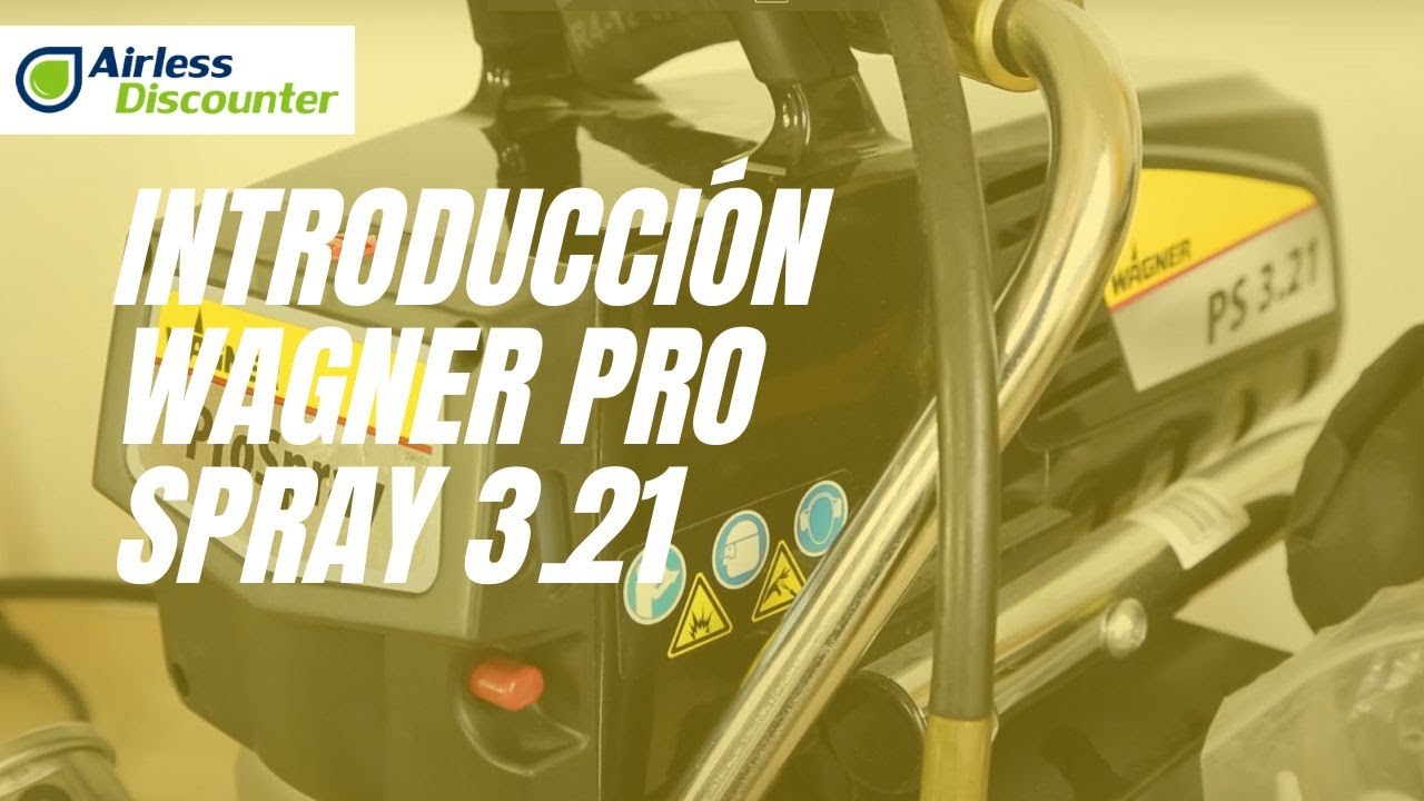 Introducción a la máquina Wagner Pro Spray 3.21 | Airless Discounter ...