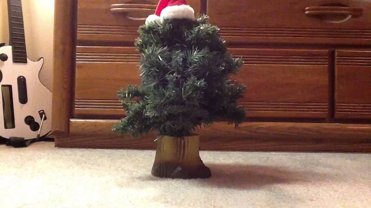 Singing "Chris" Christmas tree - YouTube