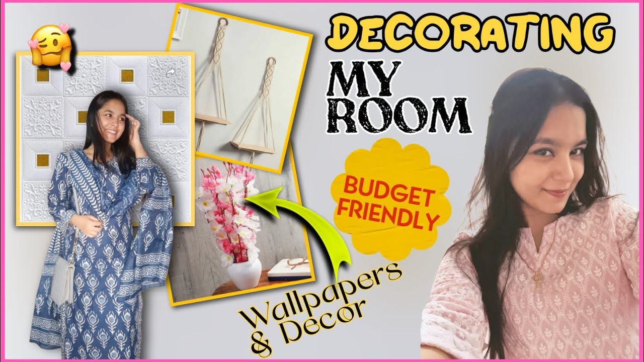Flipkart 3D Wallpaper | Wall decor Under Budget🥳 | White Wall Stickers🤍 ...