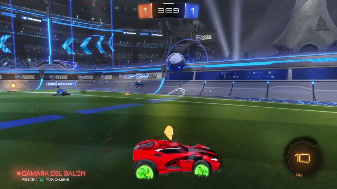 Partida en champions field(nuevo estadio)/ROCKET LEAGUE - YouTube