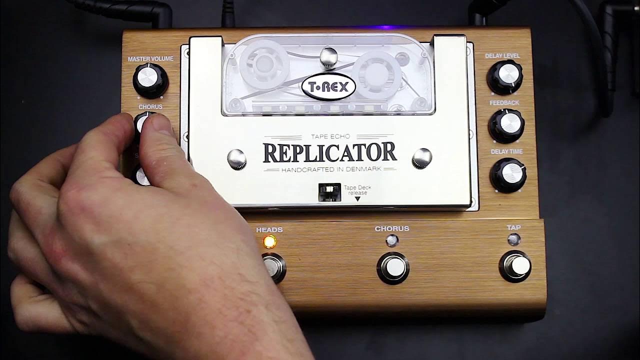 T REX Effects Replicator tape echo demo by LanceSeymour - Gear Talk - YouTube