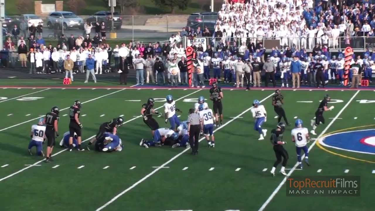 Eric Shute OT Glenbard West High School 2012 Highlights - YouTube