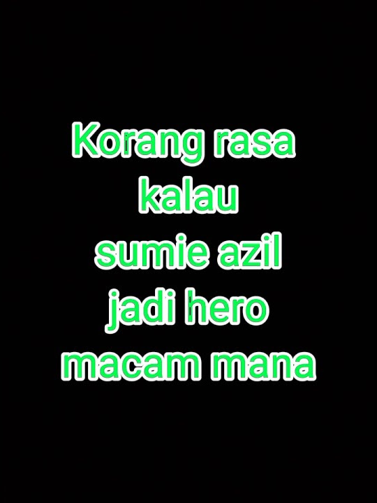 Ccp Sumie Azil Sumie Azil Jadi Hero Youtube