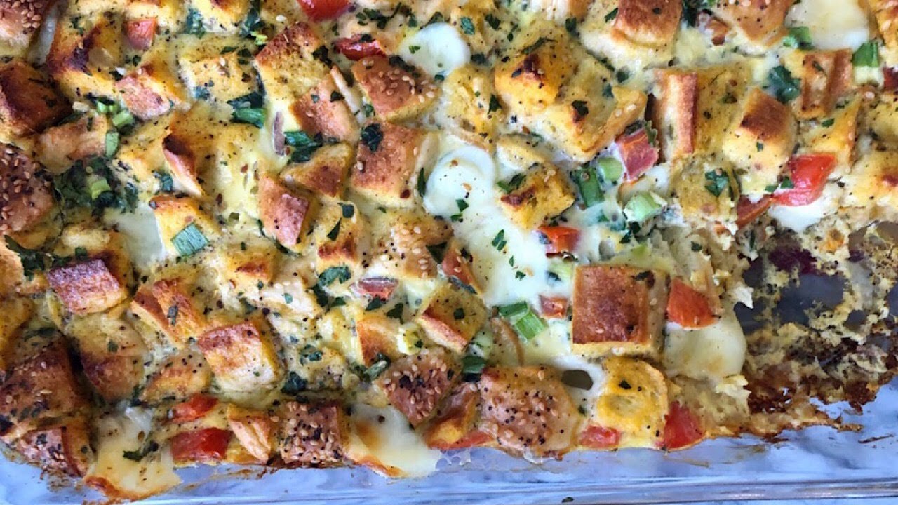 Arab Breakfast Strata - Easy Meal Prep Breakfast Casserole - Episode 64 ...