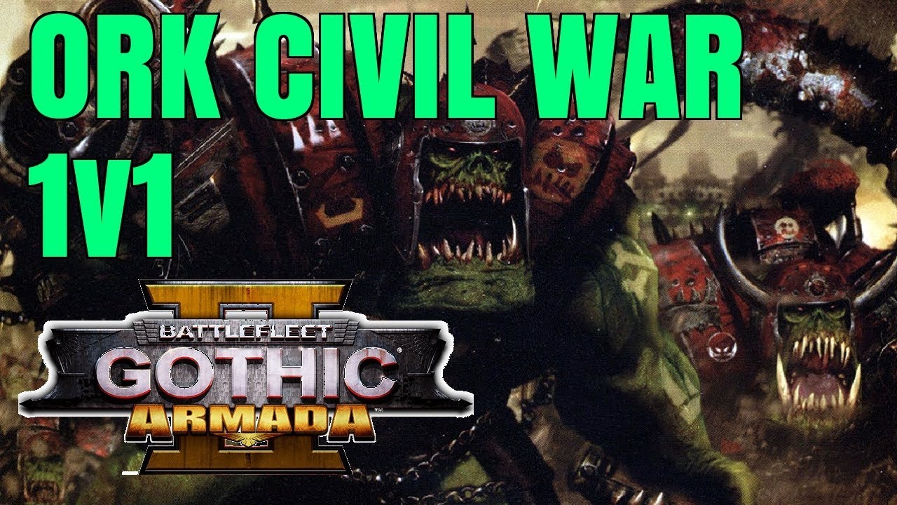 DA BEST ORKS? - Orks vs Orks| Battlefleet Gothic Armada 2 - Ranked 1v1 ...