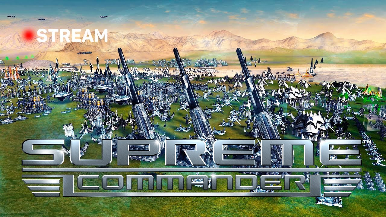 🔴 SUPREME COMMANDER FORGED ALLIANCE ¿ ( ˶ˆ꒳ˆ˵ ) - YouTube