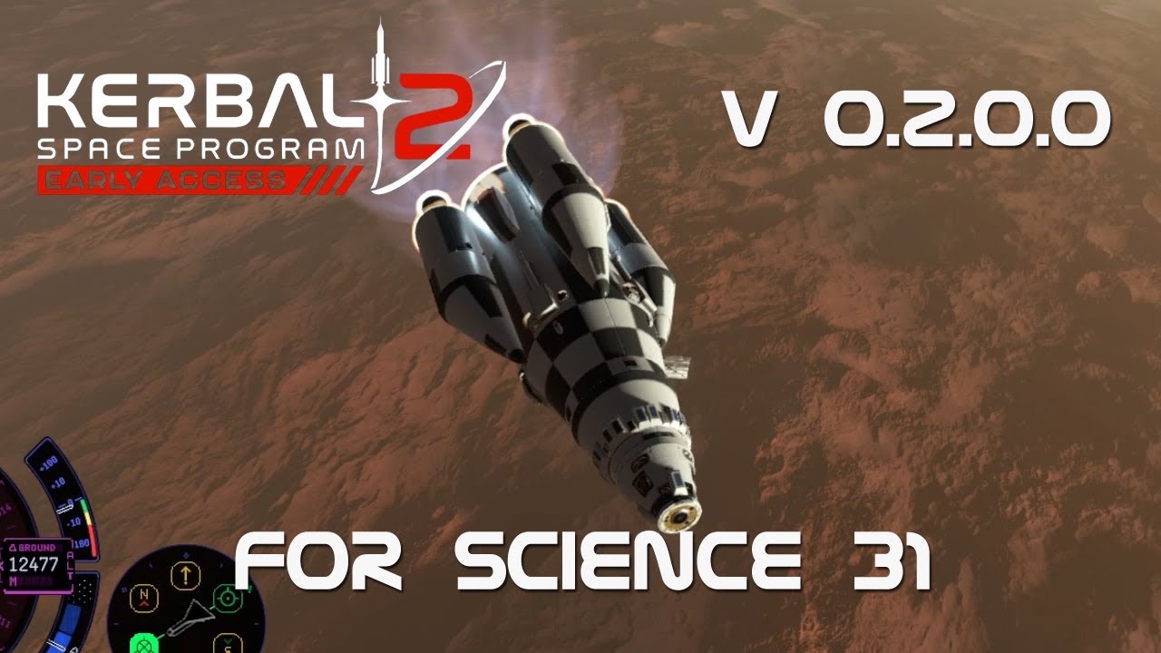 KSP 2 Early Access - For Science 31 - Landing 300 tons on Duna 3 - YouTube