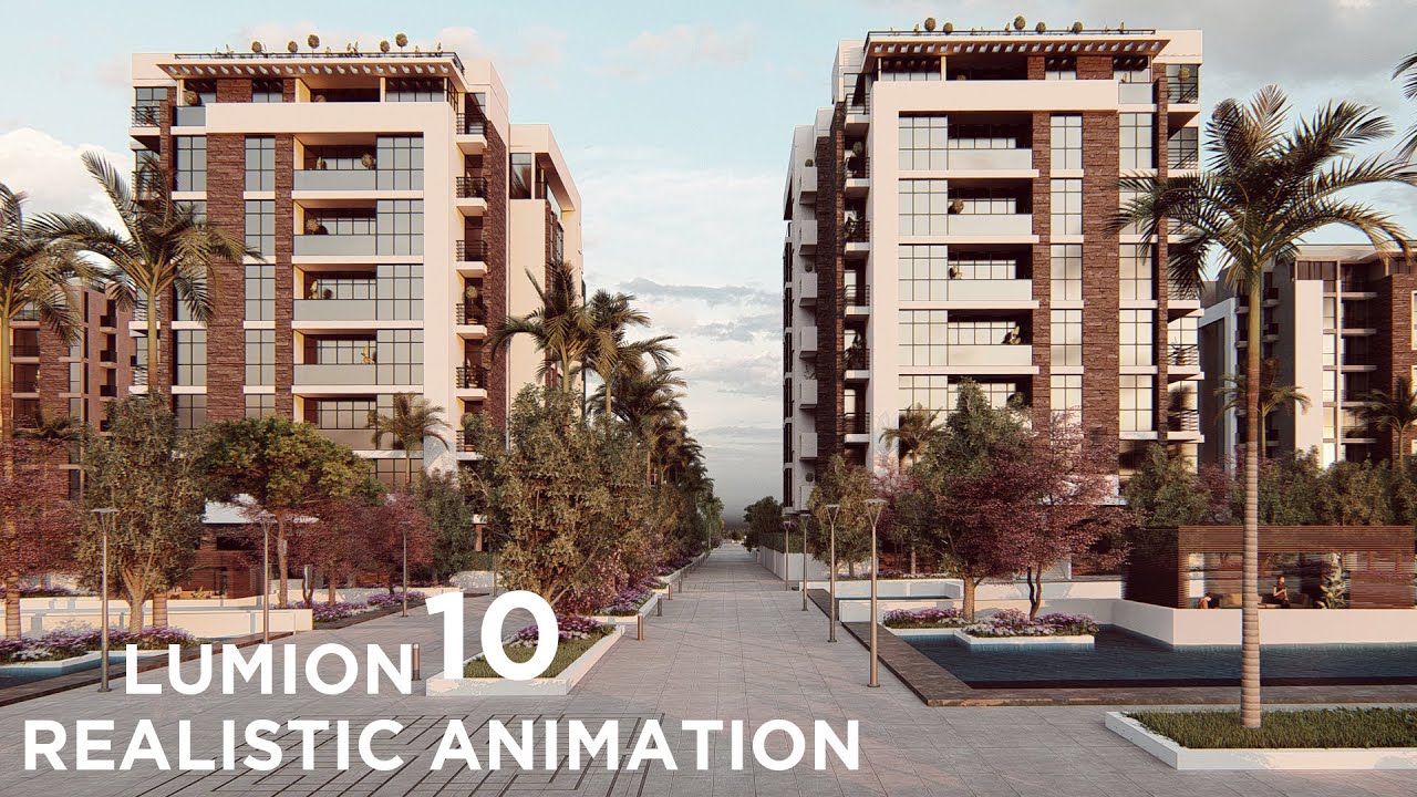 Castle Landmark Compound - Rendered with LUMION10 - YouTube