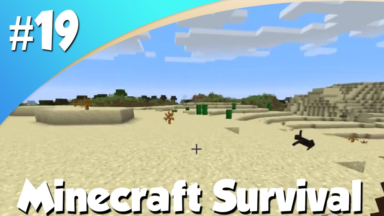 MEGA TUNNEL NAAR DE WOESTIJN! (Minecraft #19) - YouTube