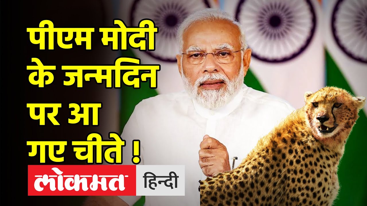 PM Shri Narendra Modi's address at launch of Project Cheetah at Kuno ...