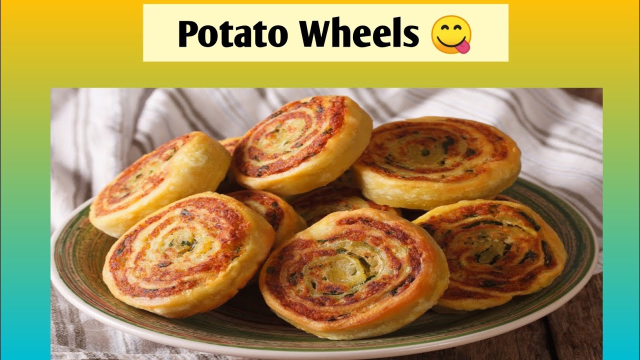 Potato Wheels recipe by My kitchen routine & vlogs - YouTube