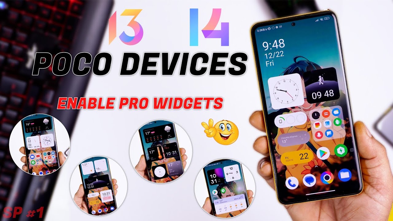Enable Pro Widgets on Poco Devices and Super Folders 📂 | 3 Pro Widgets ...