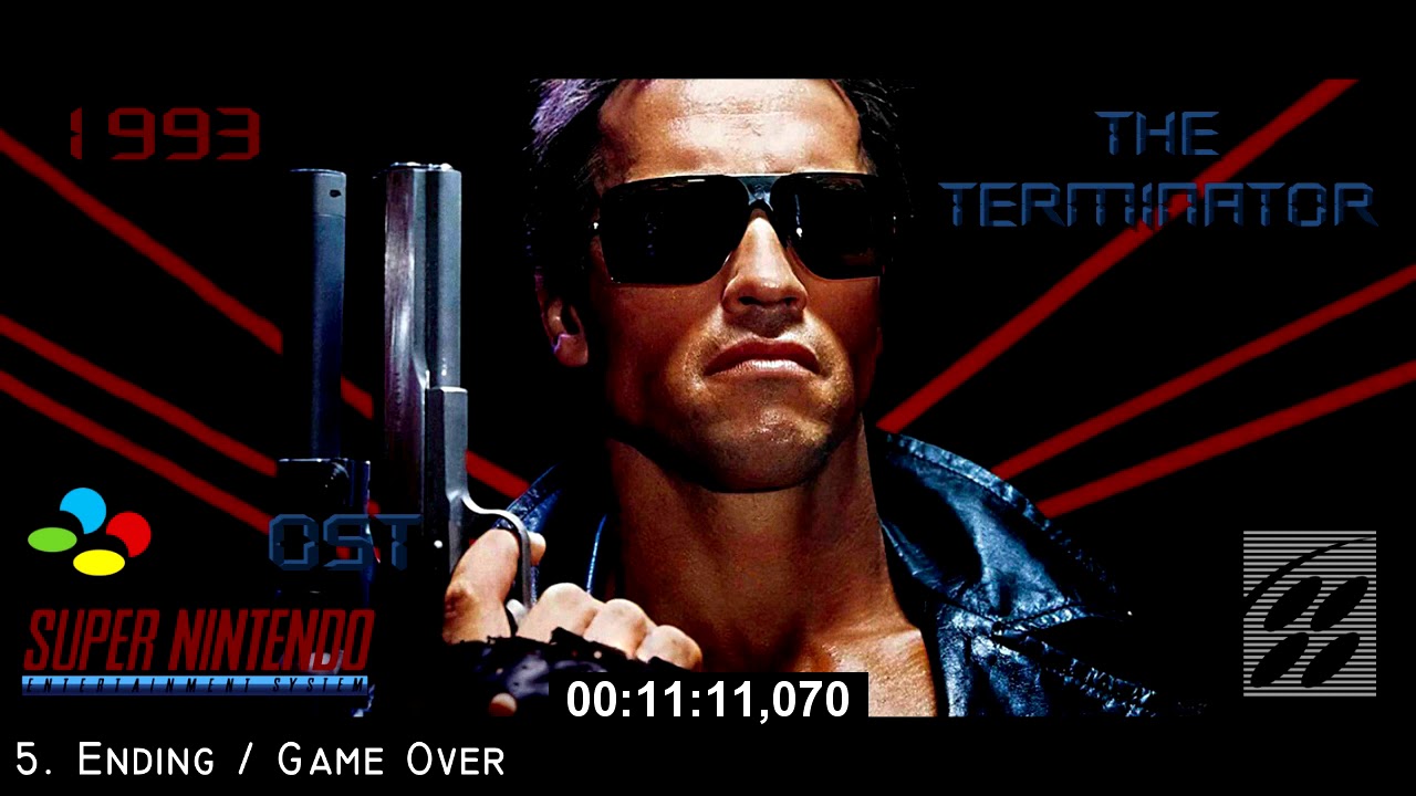 The Terminator SNES Full OST - 1993 - YouTube