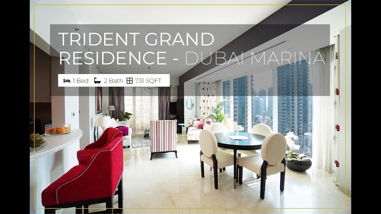 PROPERTY FOR SALE TRIDENT GRAND RESIDENCE DUBAI - YouTube
