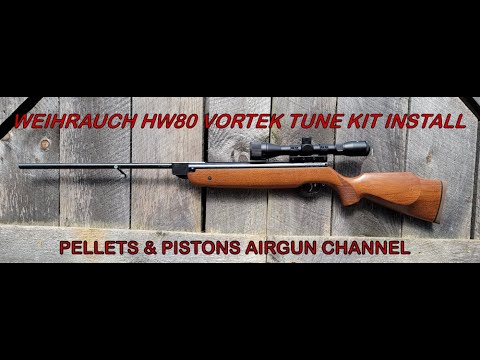 Weihrauch HW80 Vortek Tune Kit Install - YouTube
