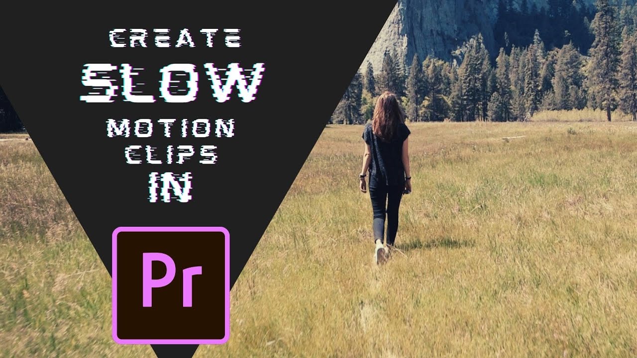 Create SLOW MOTION Footage in Premiere (and resolve CHOPPY clips) - YouTube