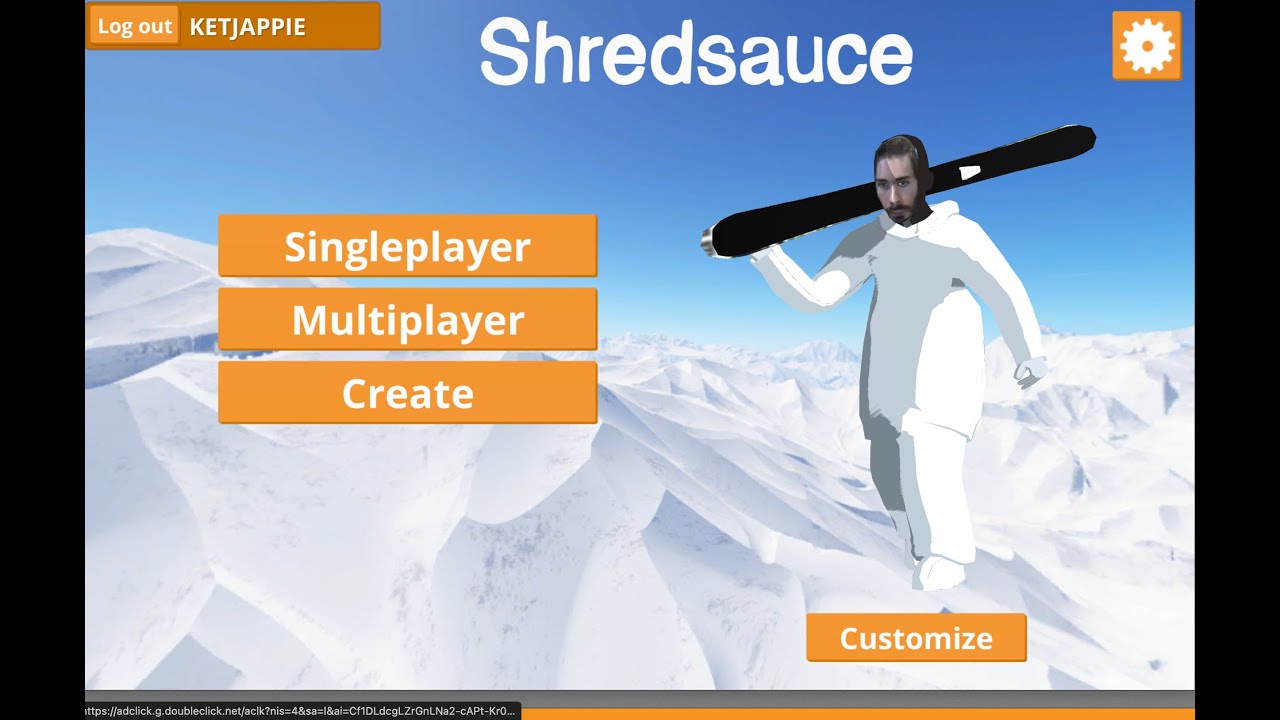 JESUS SKIING FOR OUR SINS! (shredsauce) - YouTube