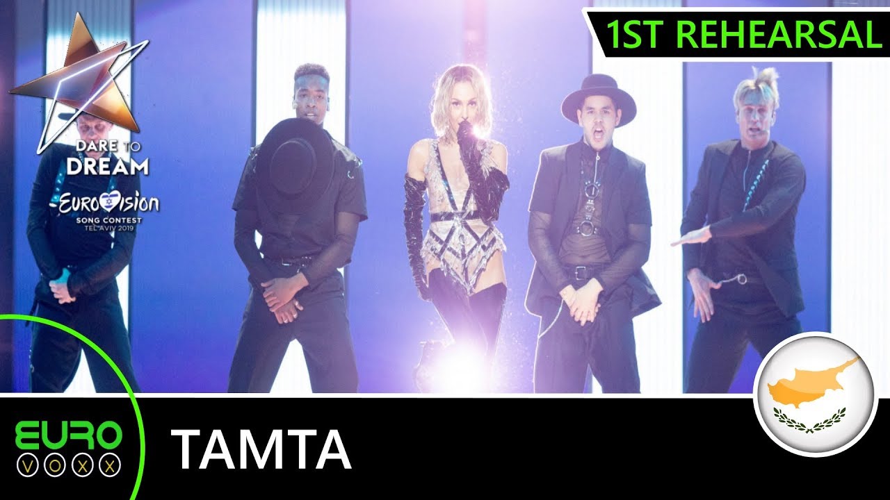 CYPRUS EUROVISION 2019 1ST REHEARSAL (REVIEW): Tamta - 'Replay' - YouTube