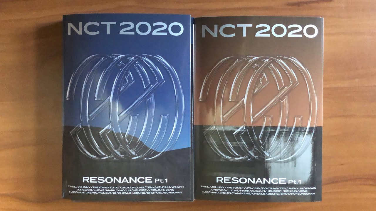 Unboxing NCT 2020 Full Album Resonance Pt. 1 [Past & Futrue Versions ...